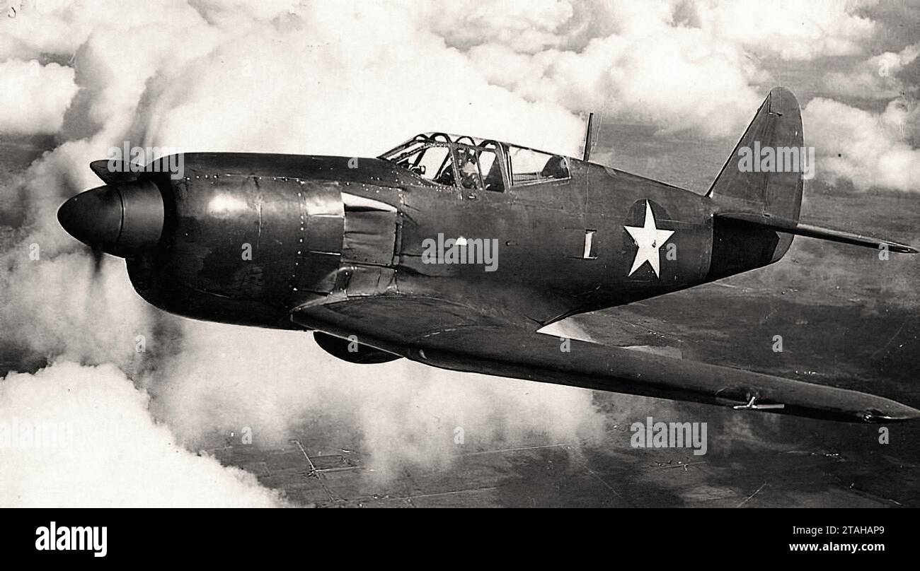 Airplane - Curtiss XP-60c Stock Photo - Alamy
