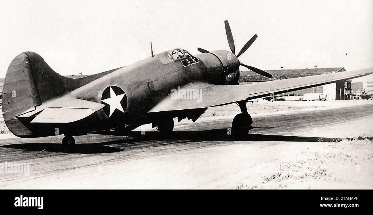 Airplane - Curtiss XP-62 Stock Photo - Alamy