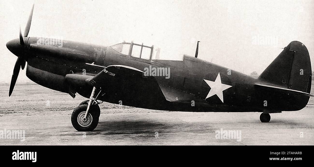 Airplane - Curtiss XP-60 Stock Photo - Alamy