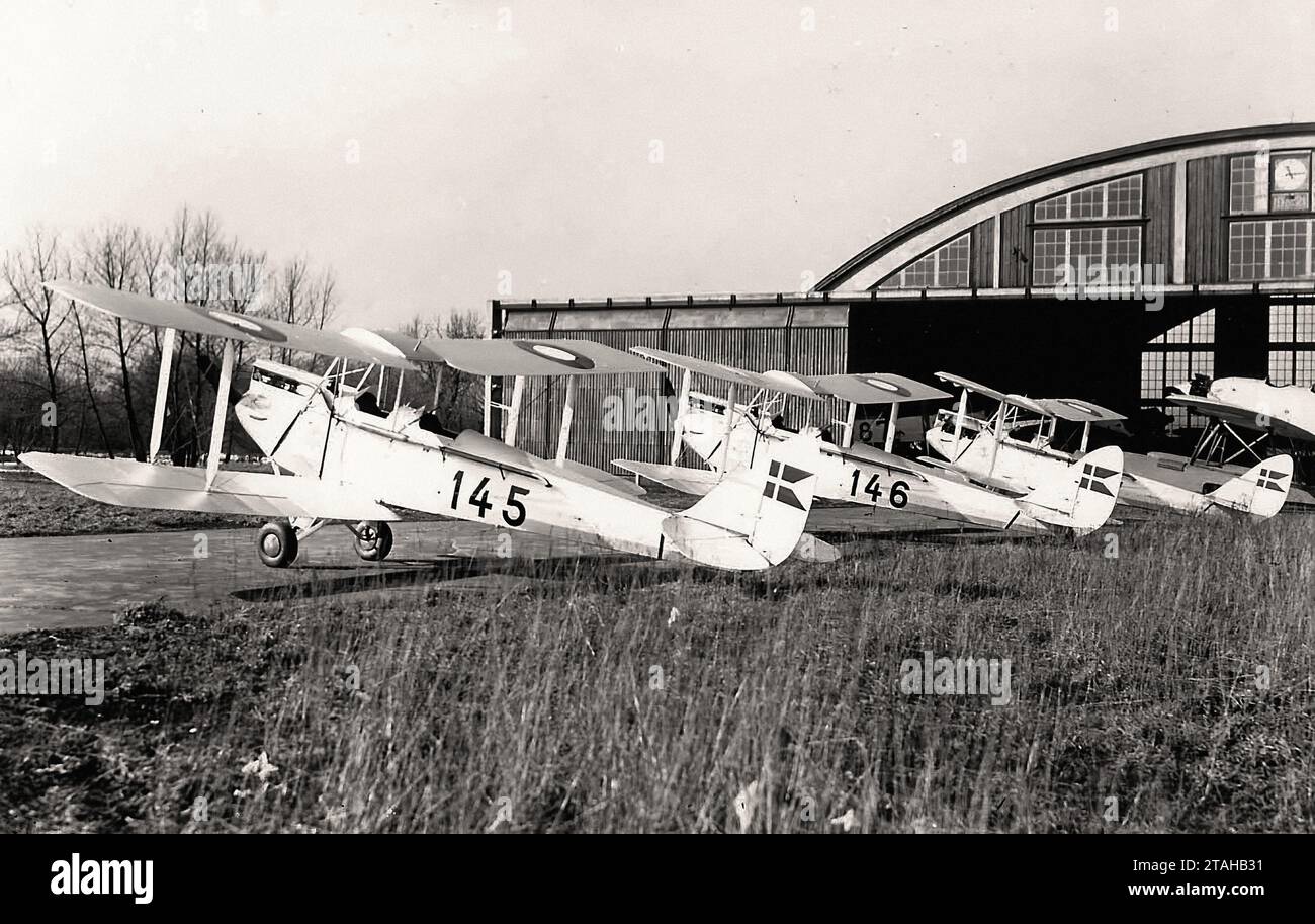 De havilland dh 60 moth hi-res stock photography and images - Alamy