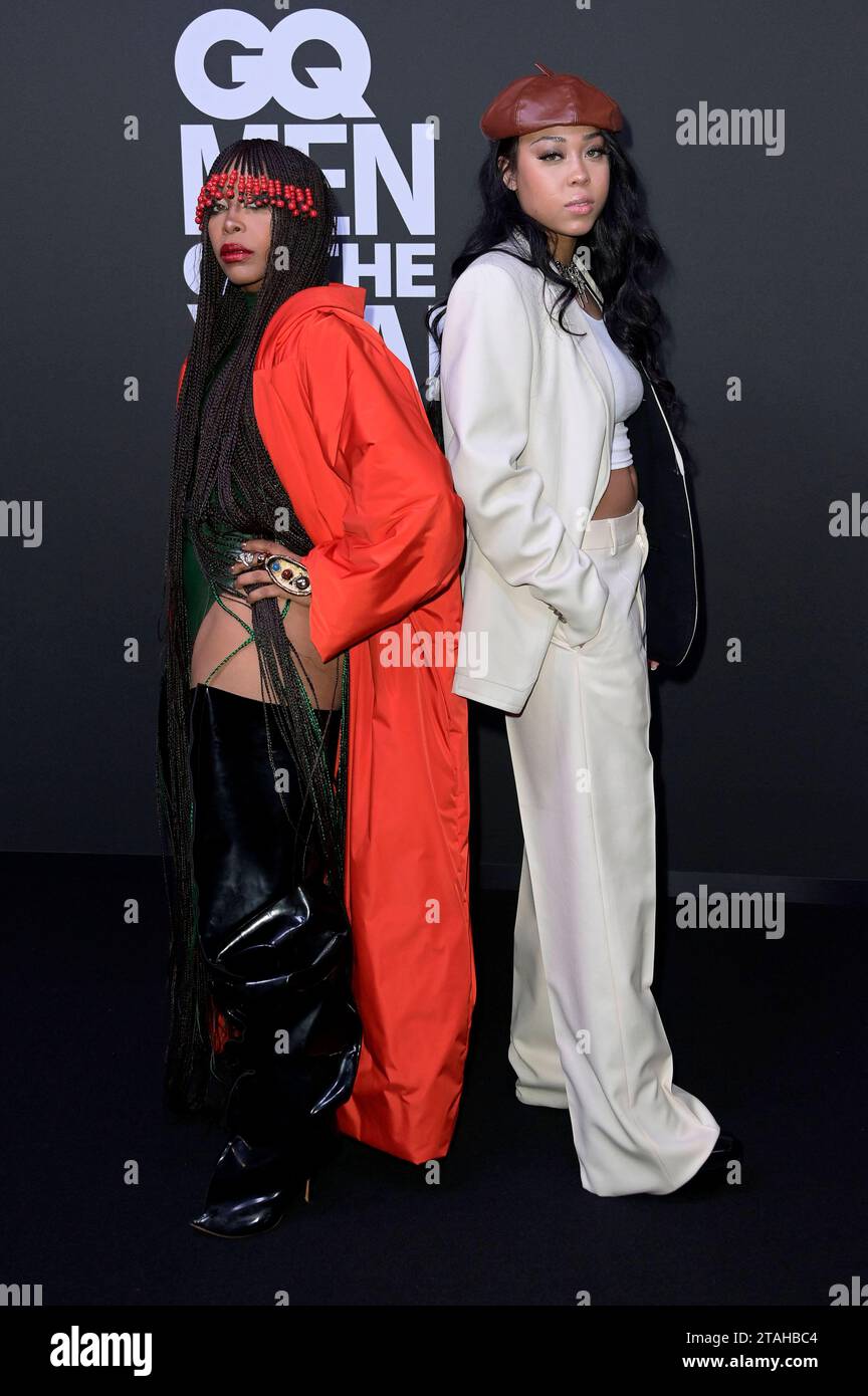 Erykah Badu mit Tochter Puma Badu bei der 25. Verleihung der GQ Men of ...