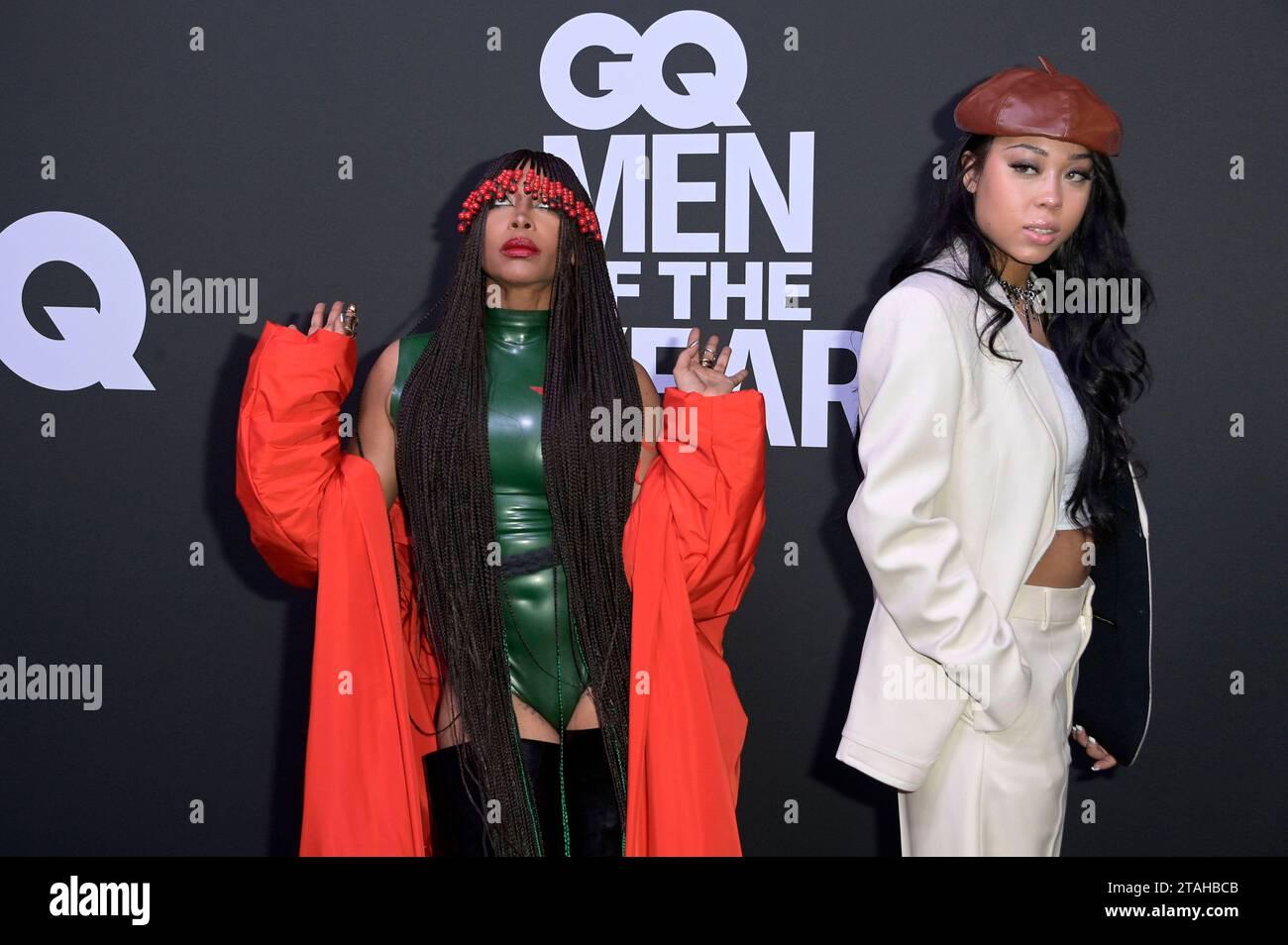 Erykah Badu mit Tochter Puma Badu bei der 25. Verleihung der GQ Men of ...