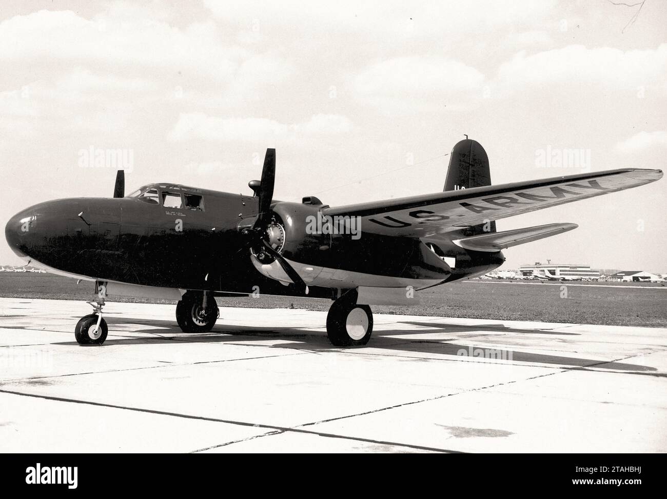 Airplane - Douglas A-20G Stock Photo - Alamy