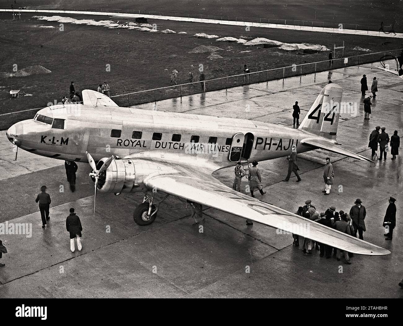 Airplane - Douglas DC-2, PH-AJU, named 'Uiver', at Mildenhall Stock ...