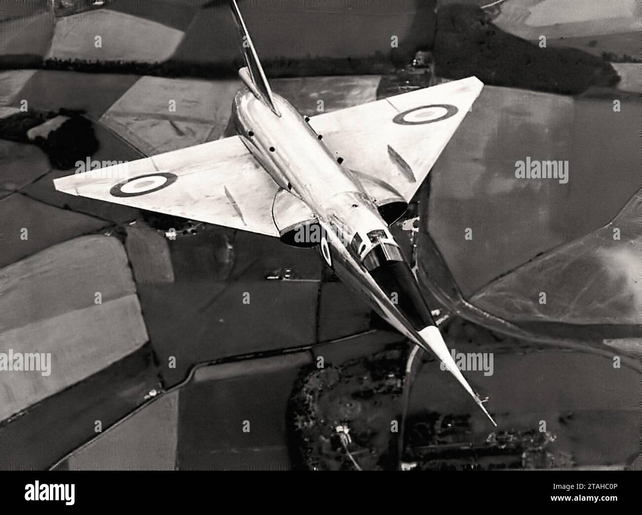 Airplane - Fairey Delta II in flight Stock Photo - Alamy