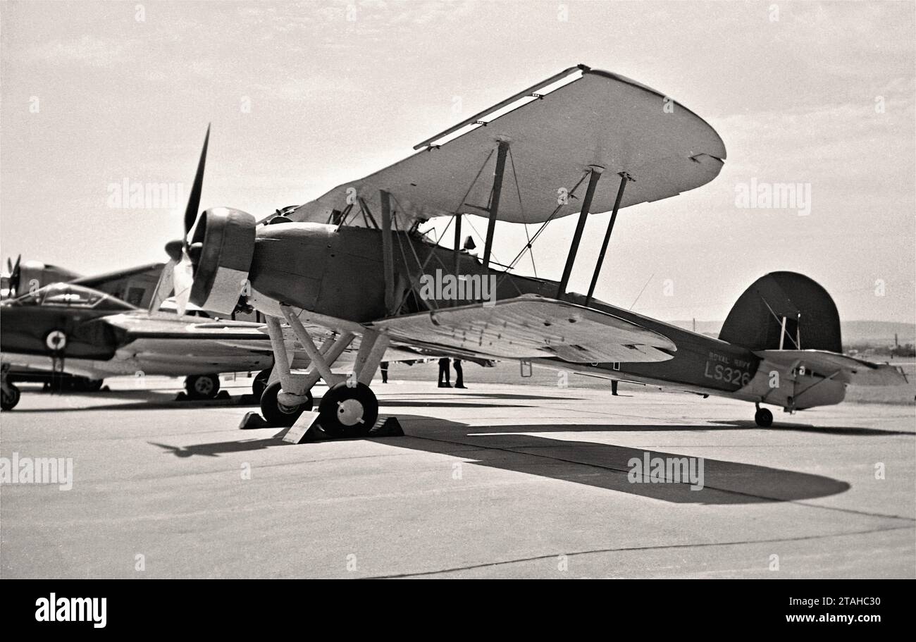 Airplane - Fairey Swordfish LS326 5A Stock Photo - Alamy