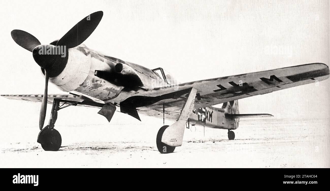 Airplane - Focke-Wulf Ta 152H Germany 1945 Stock Photo - Alamy