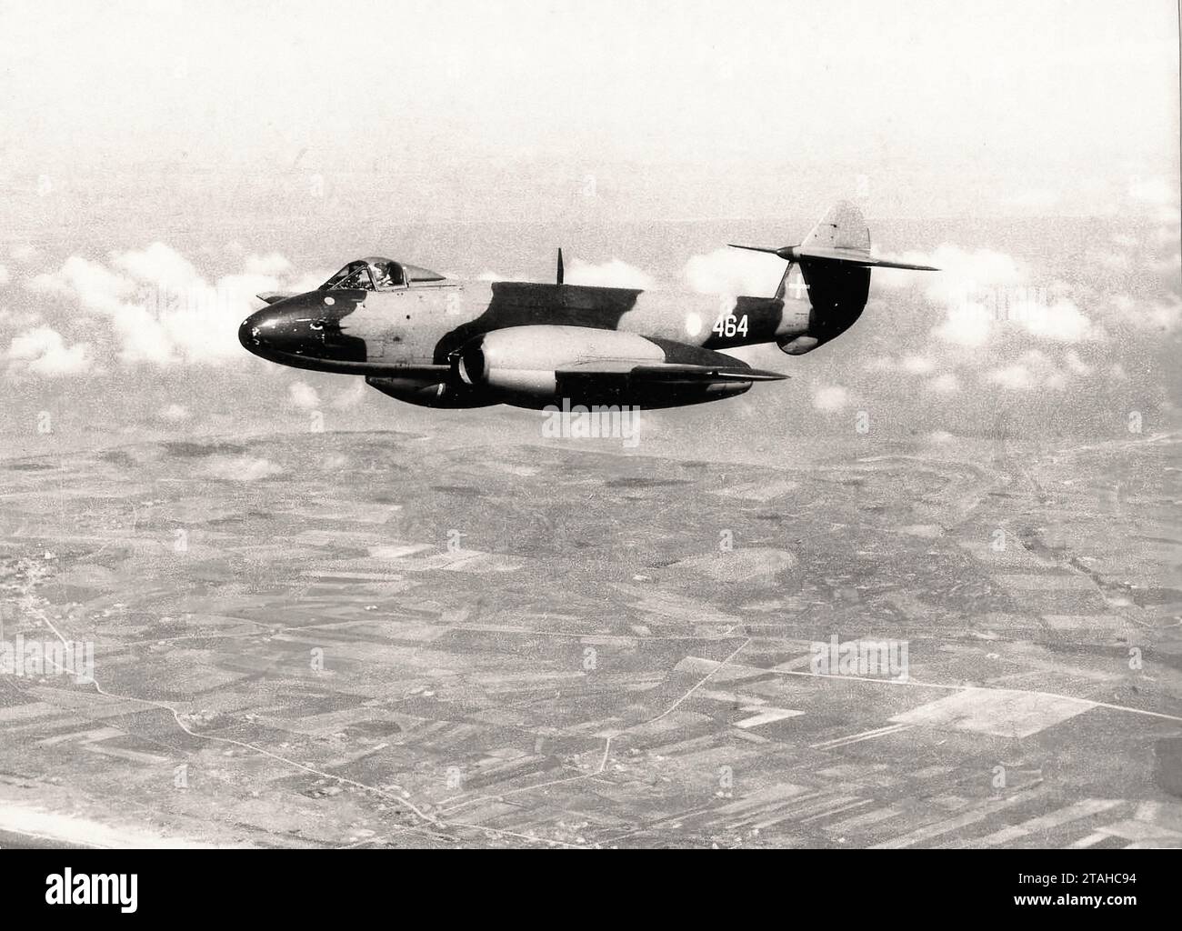 Airplane - Gloster Meteor F. Mk. 4 (Danish Air Force Stock Photo - Alamy