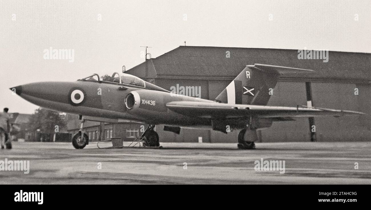 Airplane - Gloster Javelin T.3 RAF 151 Squadron Stock Photo - Alamy
