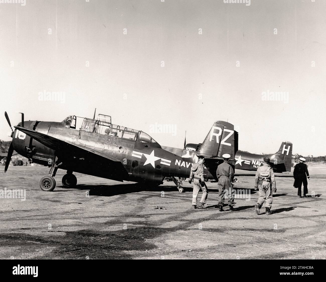 Airplane - Grumman (GM) TBM-3R Korea Stock Photo - Alamy