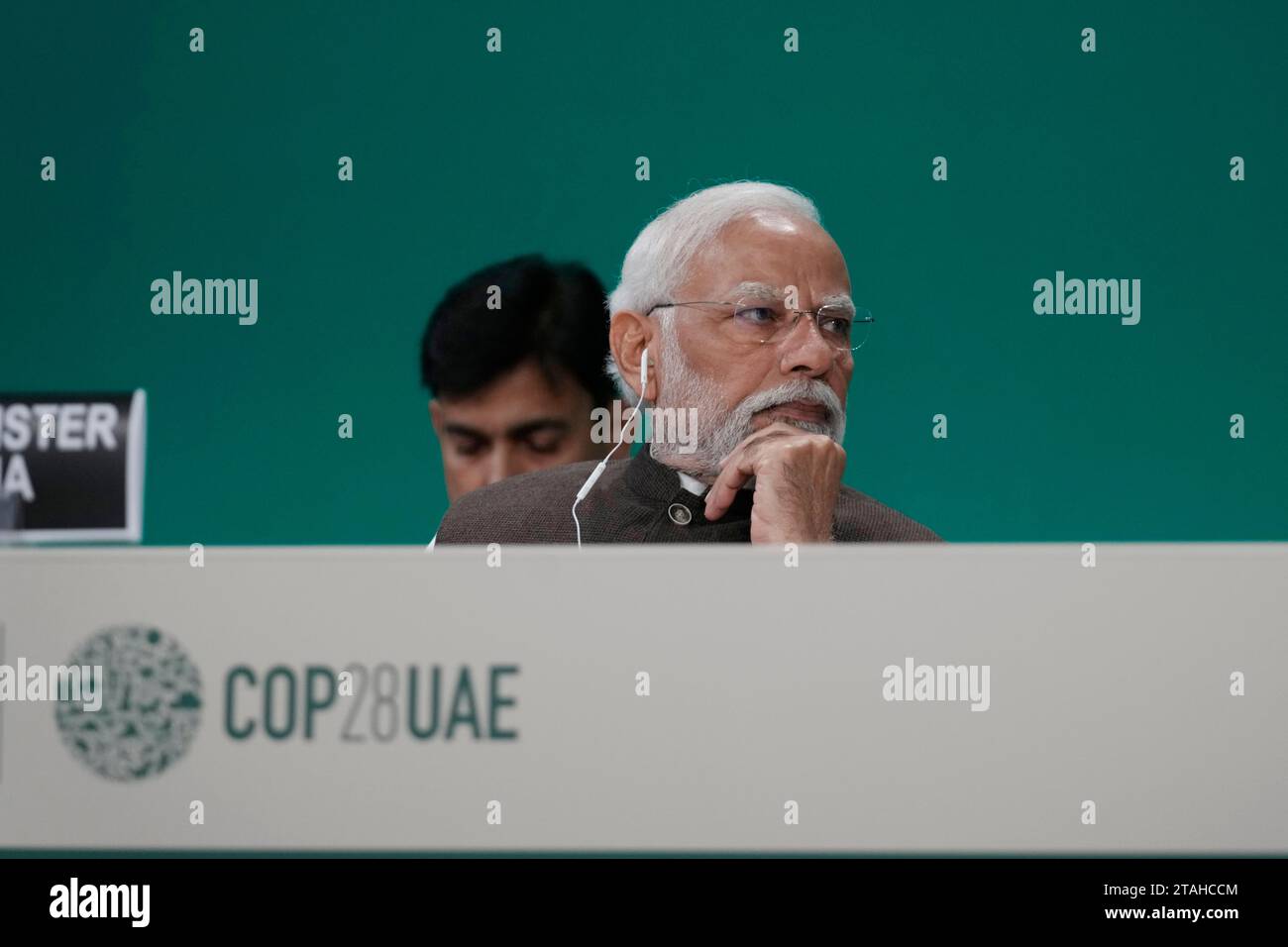 India Prime Minister Narendra Modi attends a plenary session at the ...