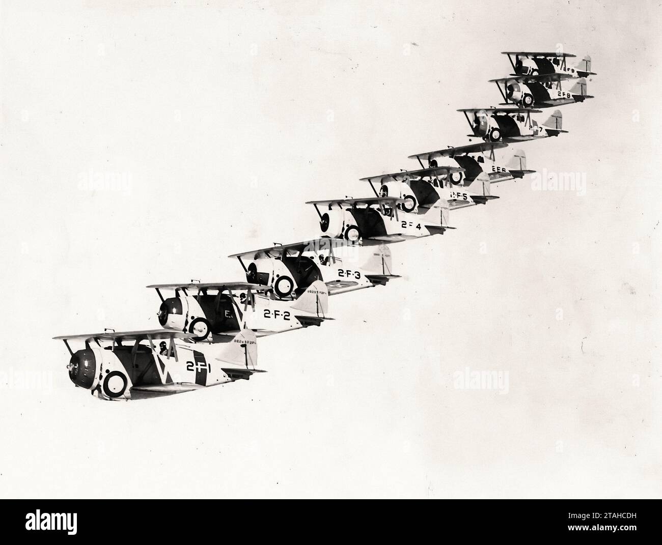 Airplane - Grumman F2F-1 Stock Photo - Alamy