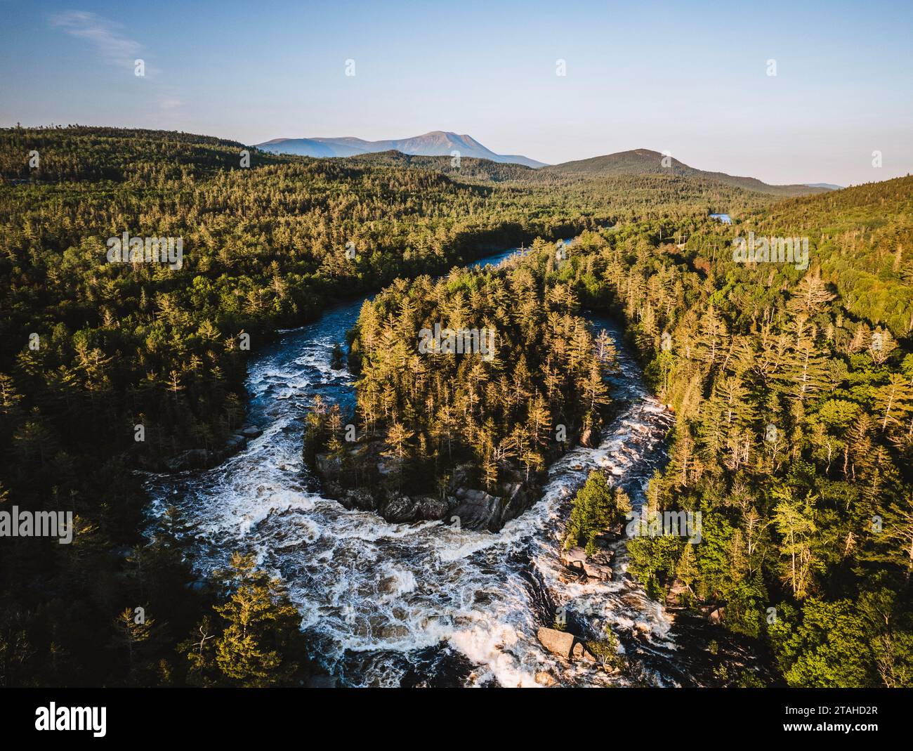 Baxter state park and aerial hi-res stock photography and images - Alamy