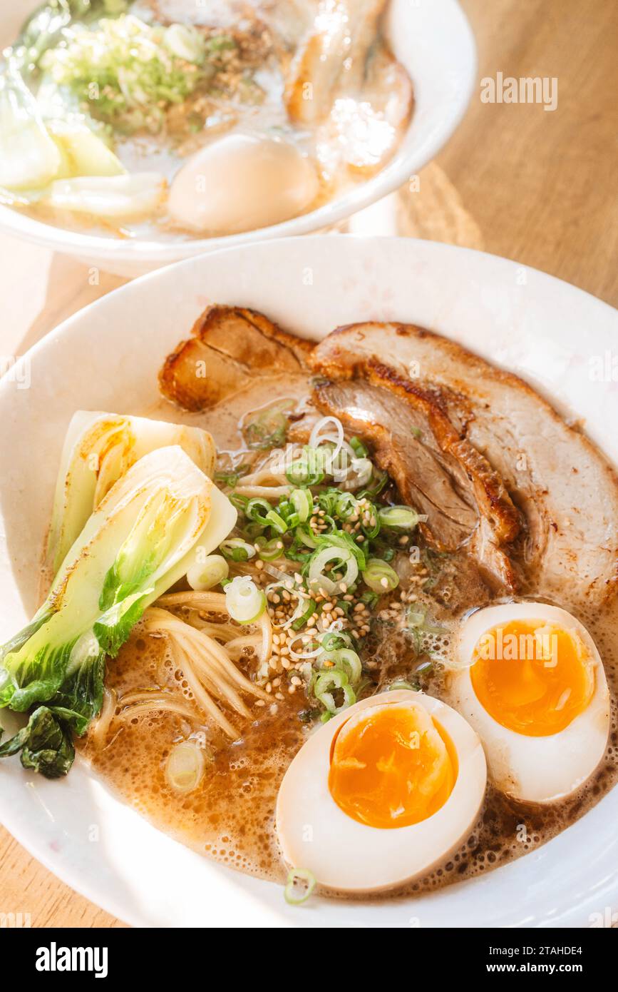 Black garlic tonkotsu hi-res stock photography and images - Alamy