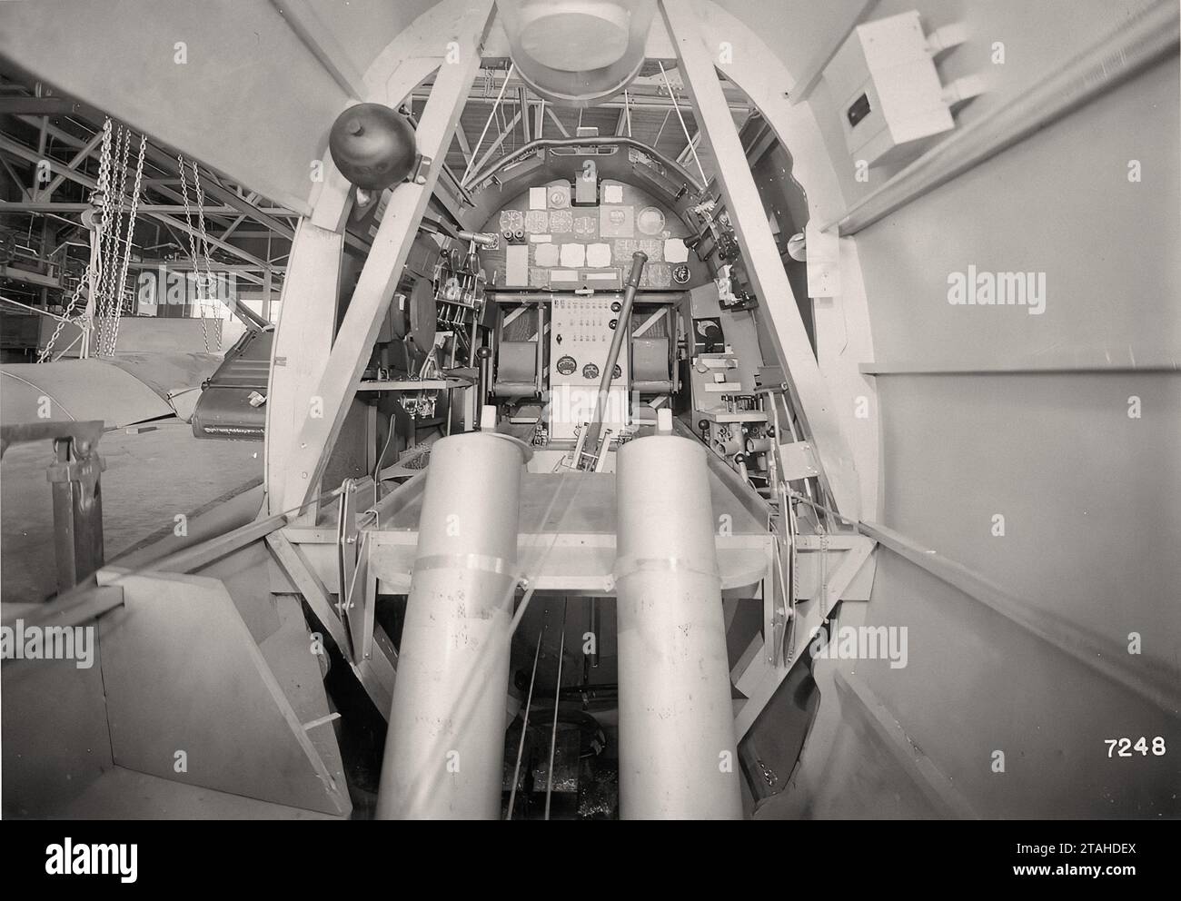 Airplane - Grumman XP-50 Mockup 1940 Stock Photo - Alamy