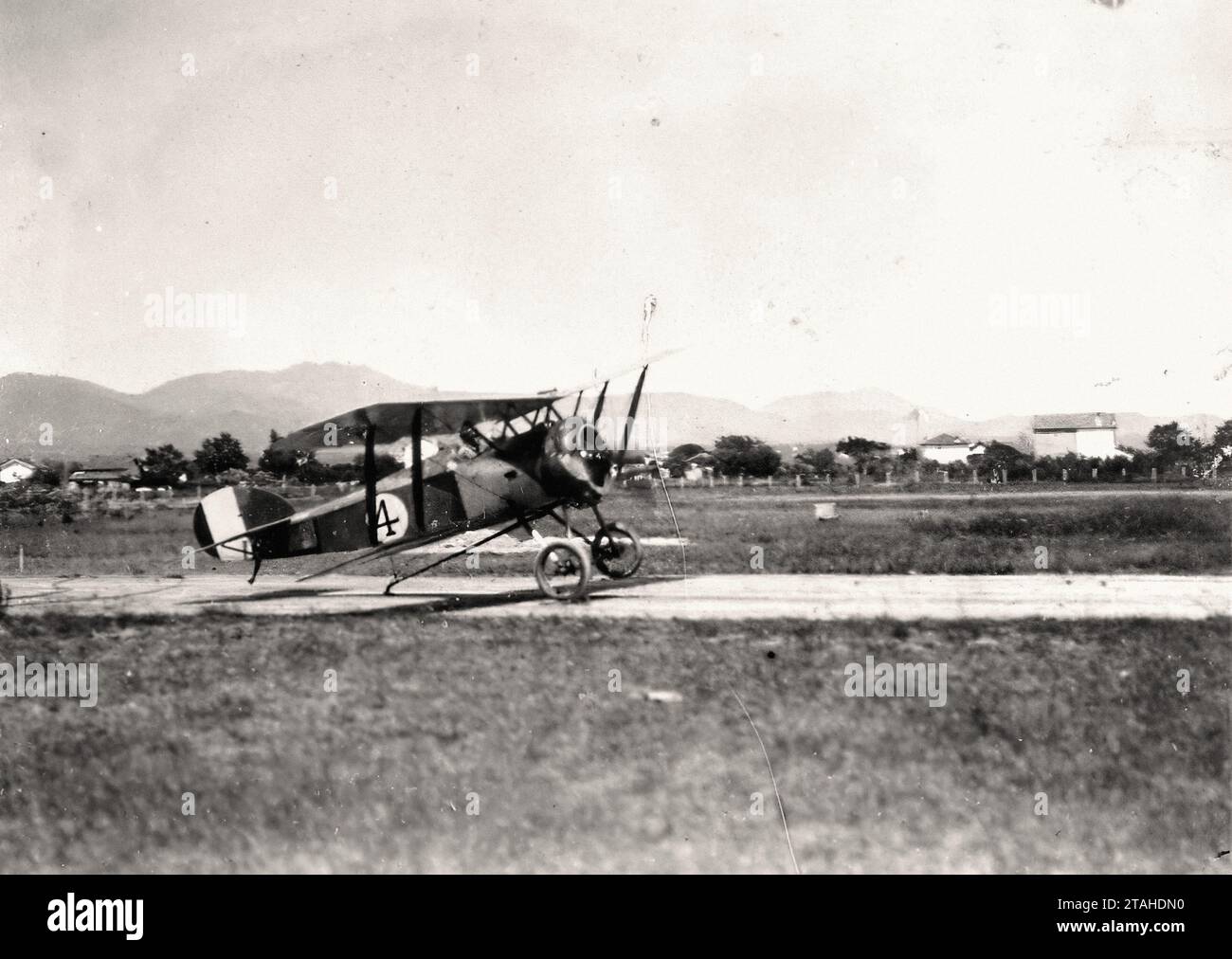 Airplane - Hanriot HD.2 Stock Photo - Alamy