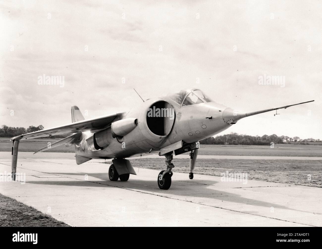 Airplane - Hawker P.1127 Stock Photo - Alamy