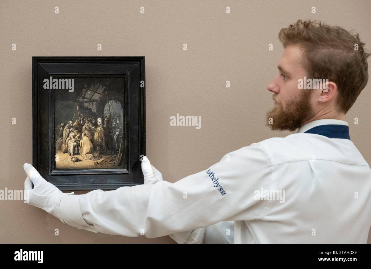 One of the artists rarest history paintings hi-res stock photography ...