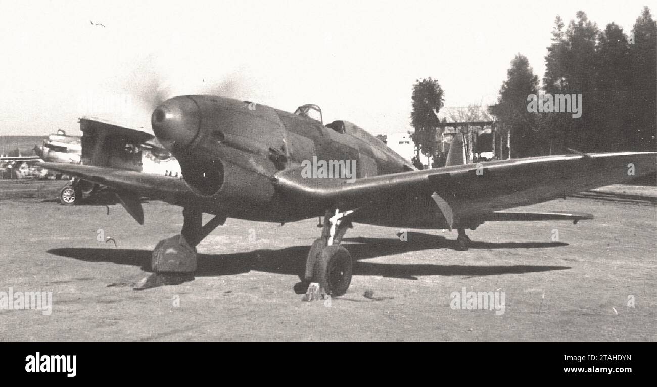 Airplane - Heinkel He 112-V6 Stock Photo - Alamy