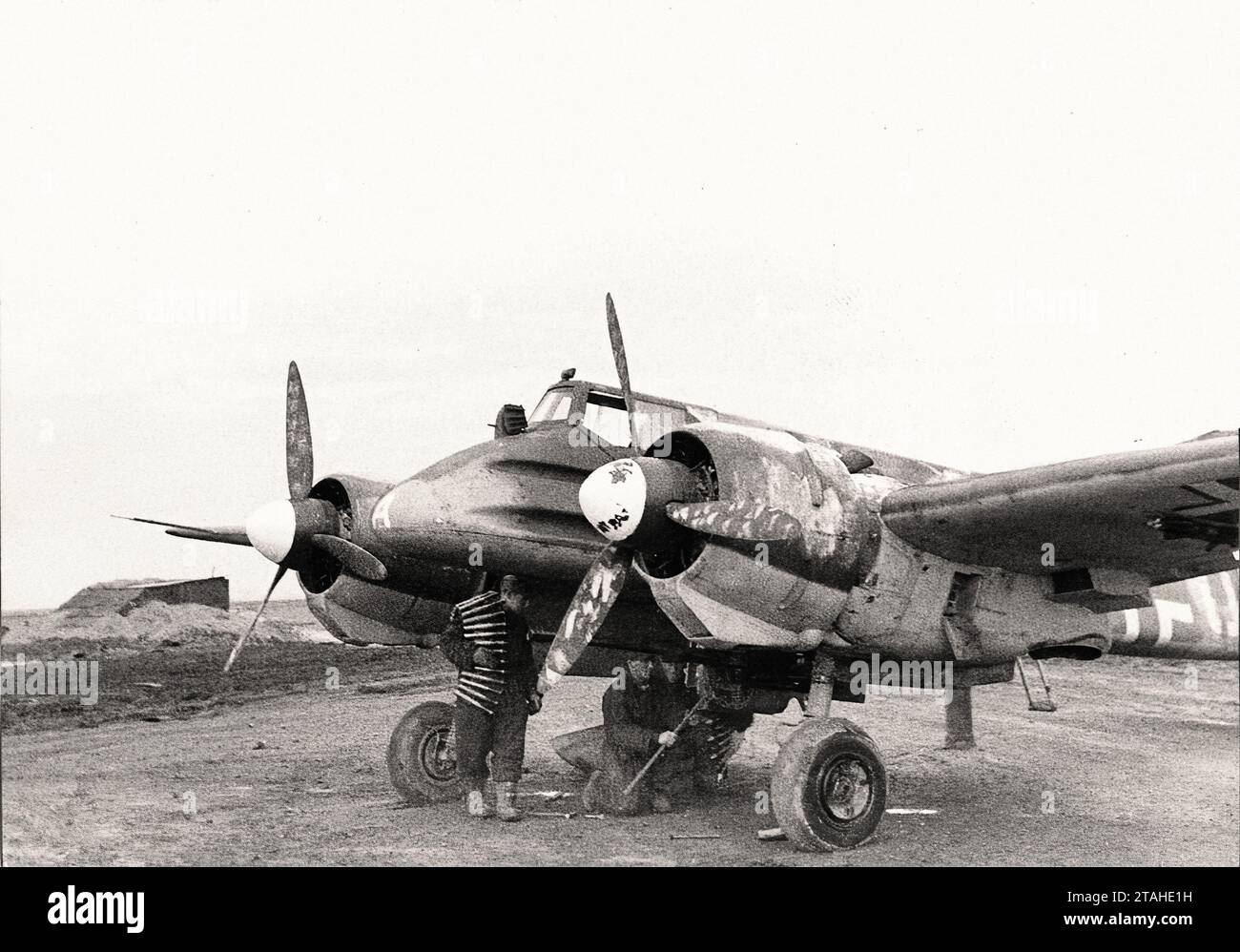 Airplane - Henschel Hs 129 c Stock Photo - Alamy