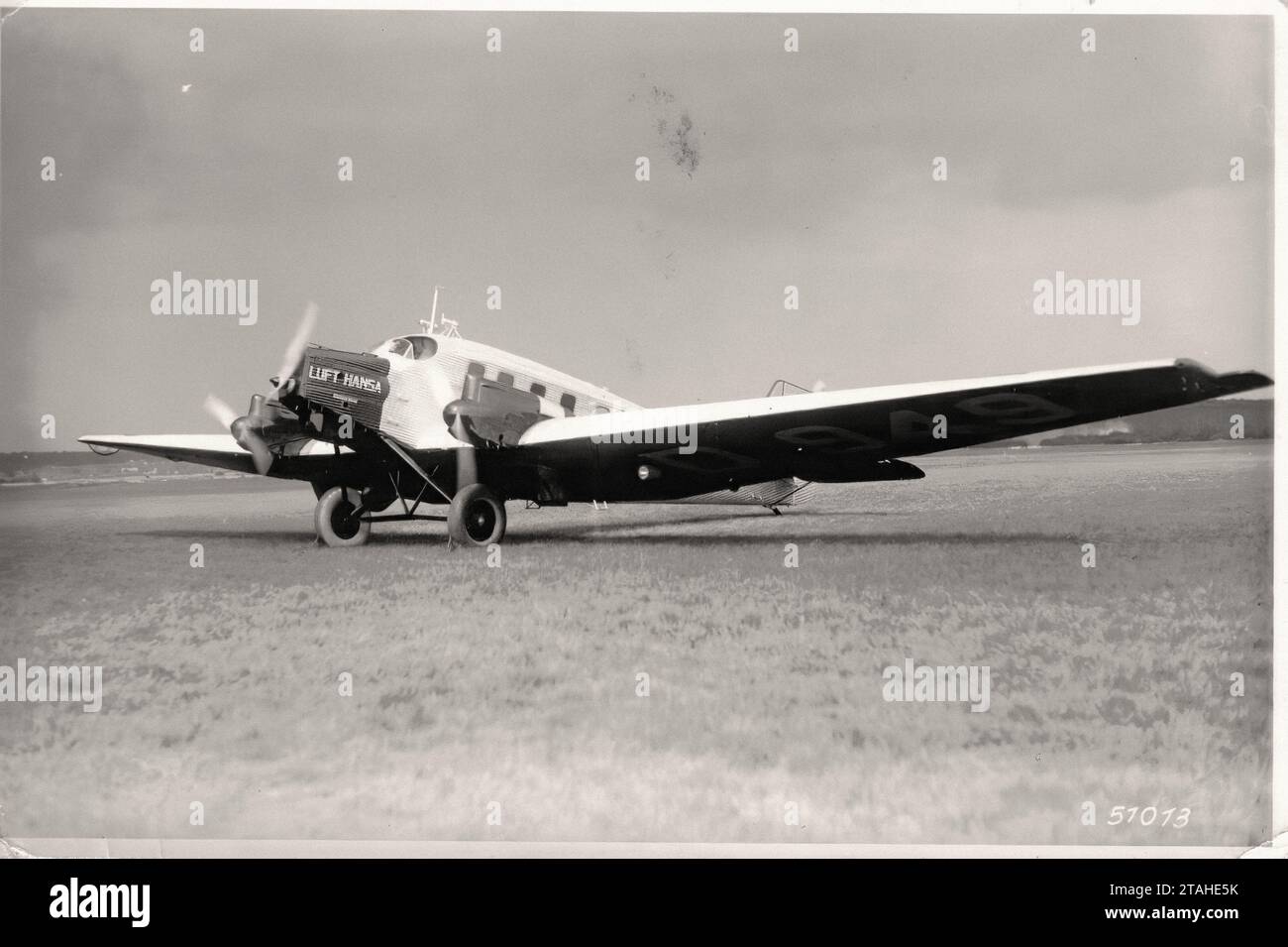 Airplane - Junkers G 24 D-949 Dyonysos Stock Photo - Alamy