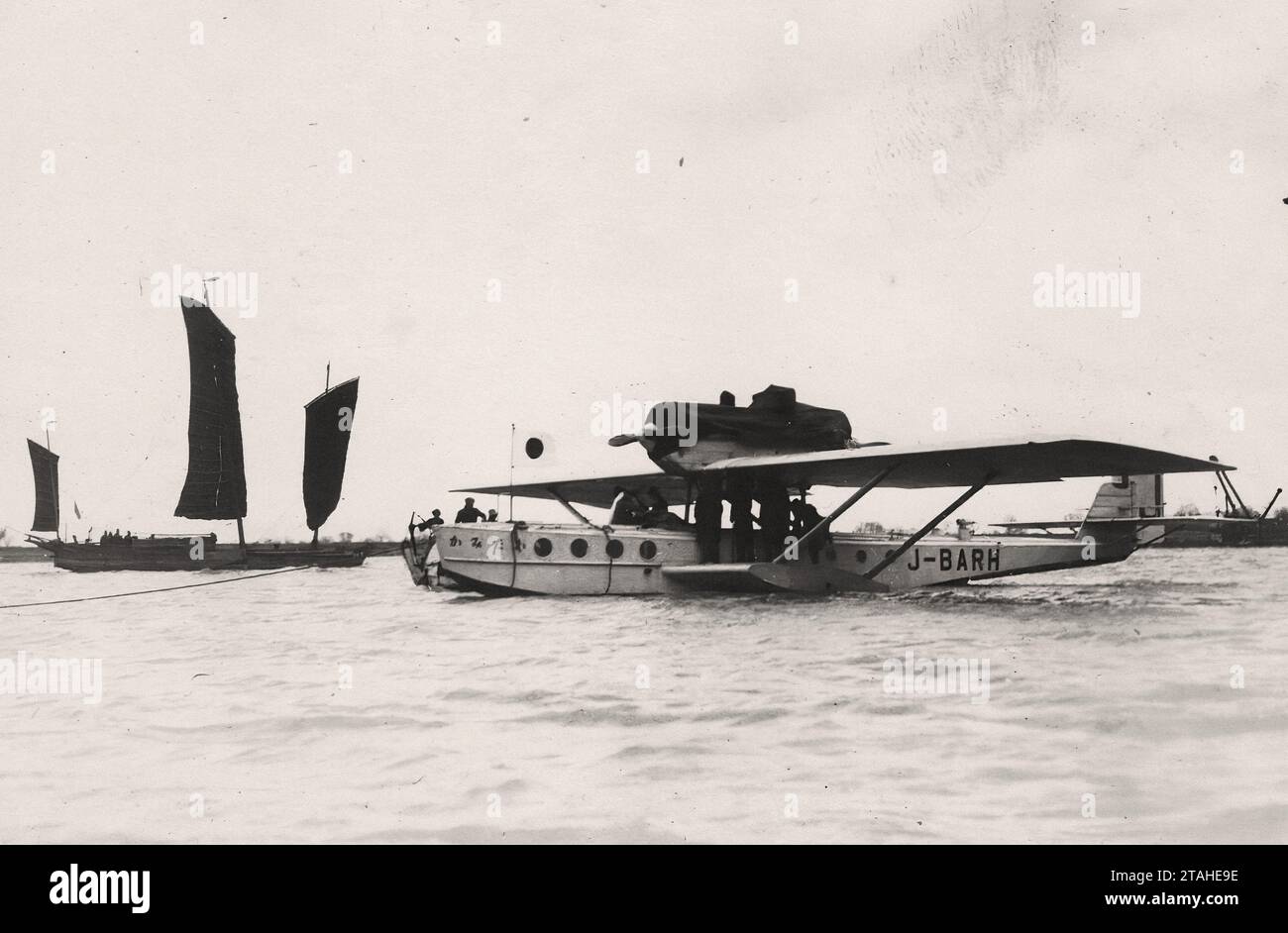 Airplane - Kawasaki Dornier Do.J Wal Stock Photo - Alamy
