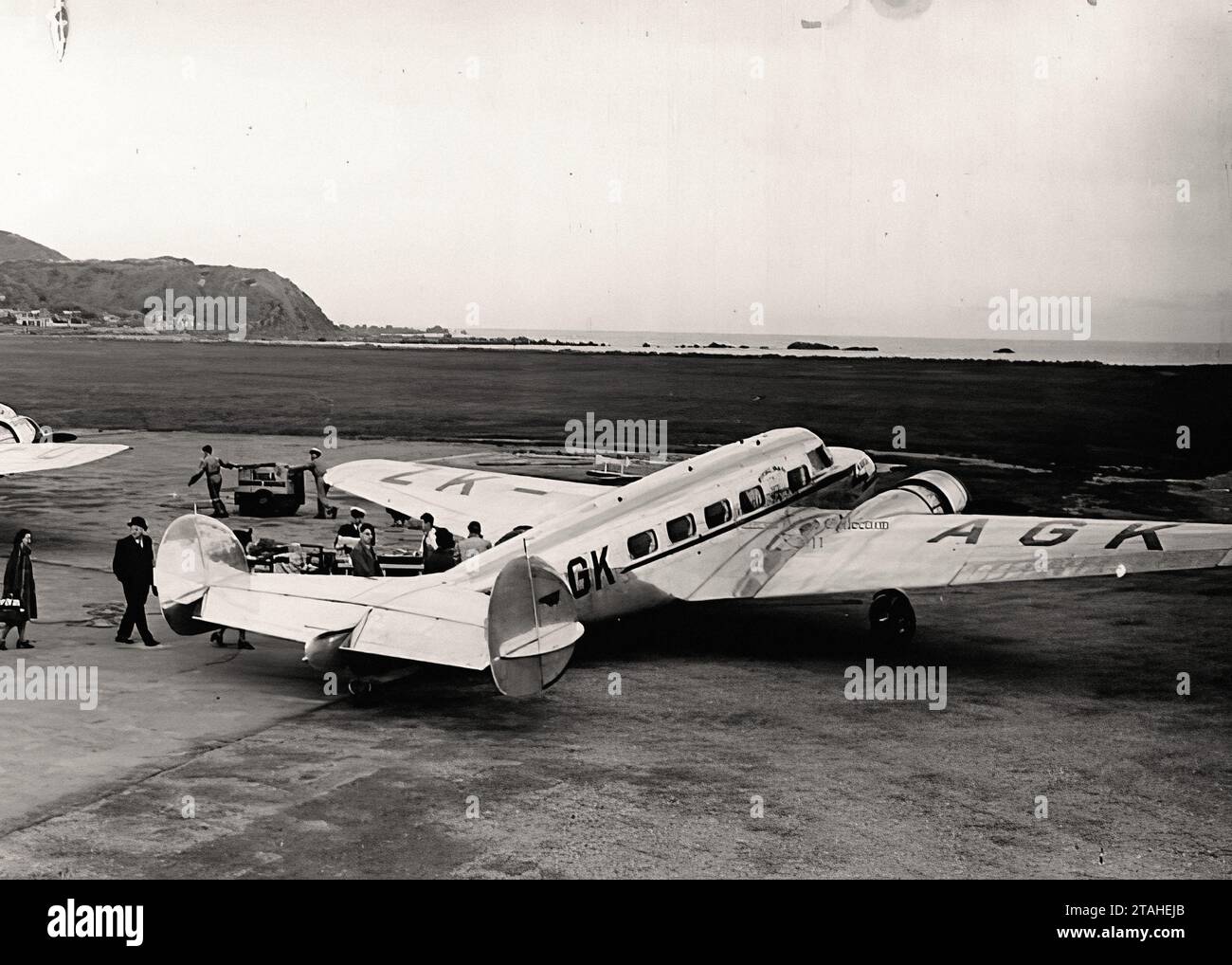 Airplane - Lockheed Model 10A Electra (New Zealand) 1 Stock Photo - Alamy