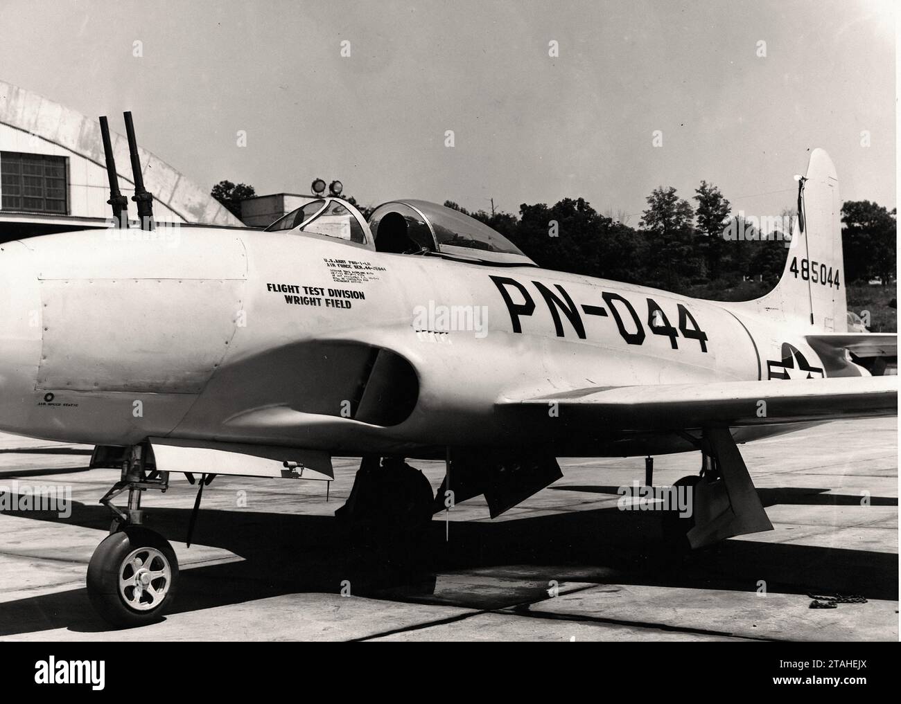 Airplane - Lockheed F-80A Stock Photo - Alamy