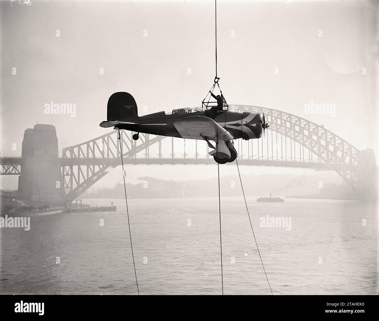 Airplane - Lockheed Altair 8D Anzac 1934 Stock Photo - Alamy