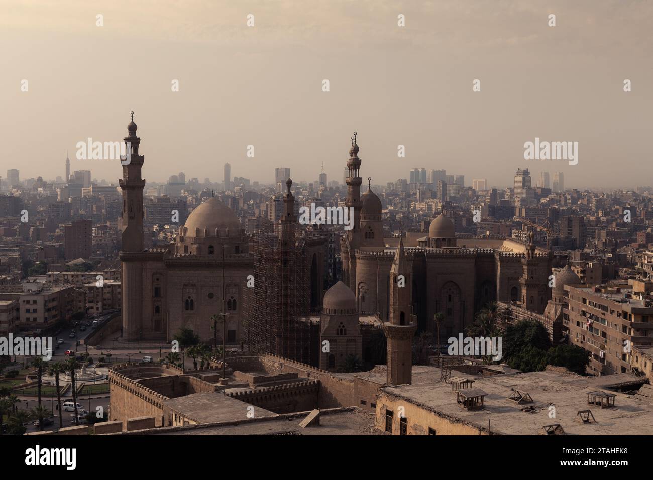 Mosque Madrasa of Sultan Hassan in Old Cairo, Egyp Stock Photo - Alamy
