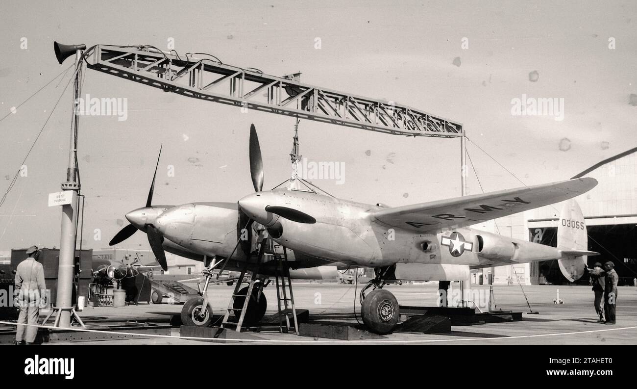 Airplane - Lockheed XP-49 00001 Stock Photo - Alamy