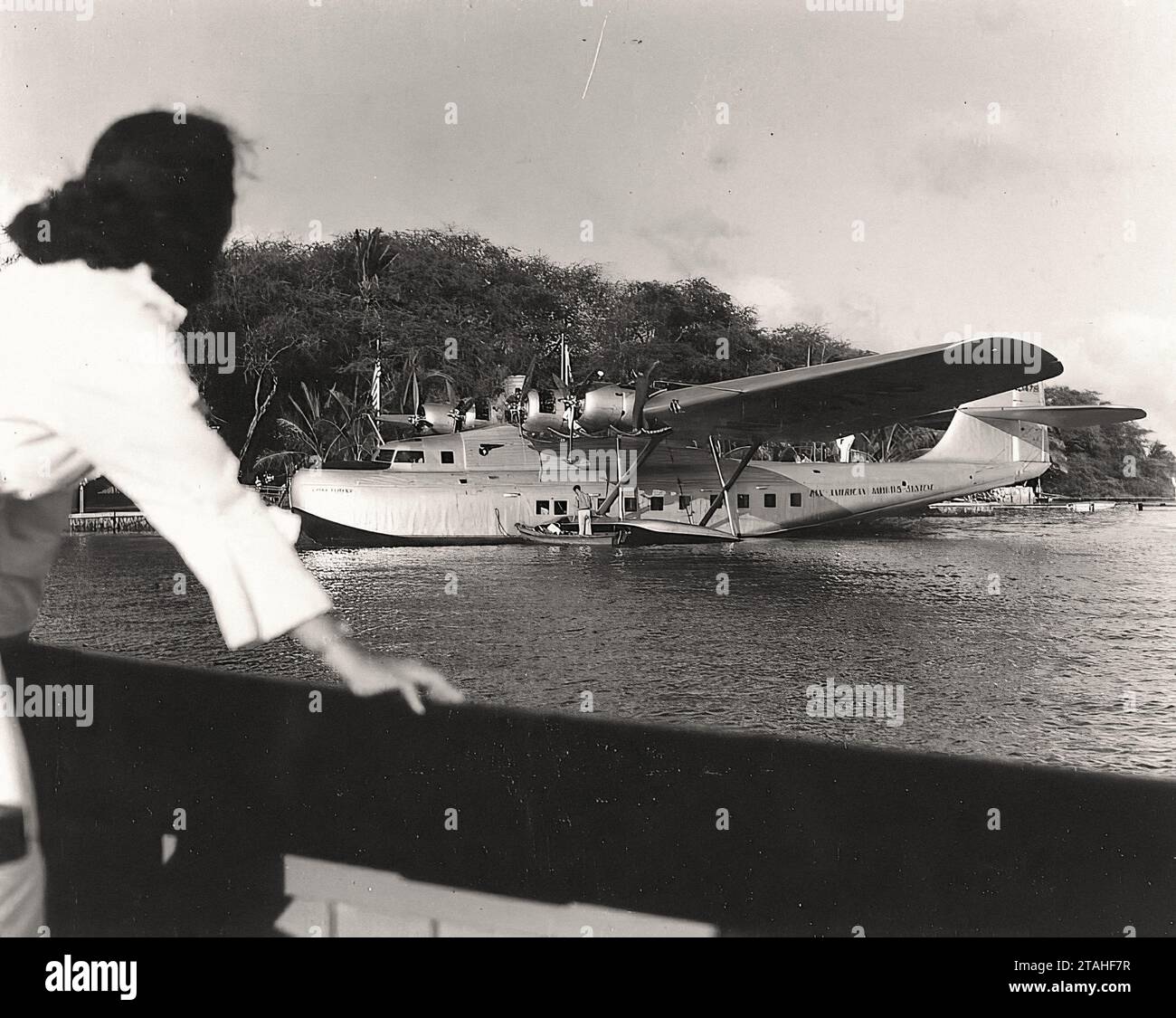 Airplane - Martin M-130 18 Stock Photo - Alamy