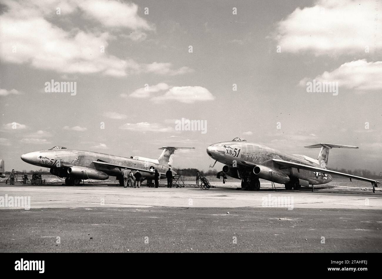 Airplane - Martin XB-51 00001 Stock Photo - Alamy