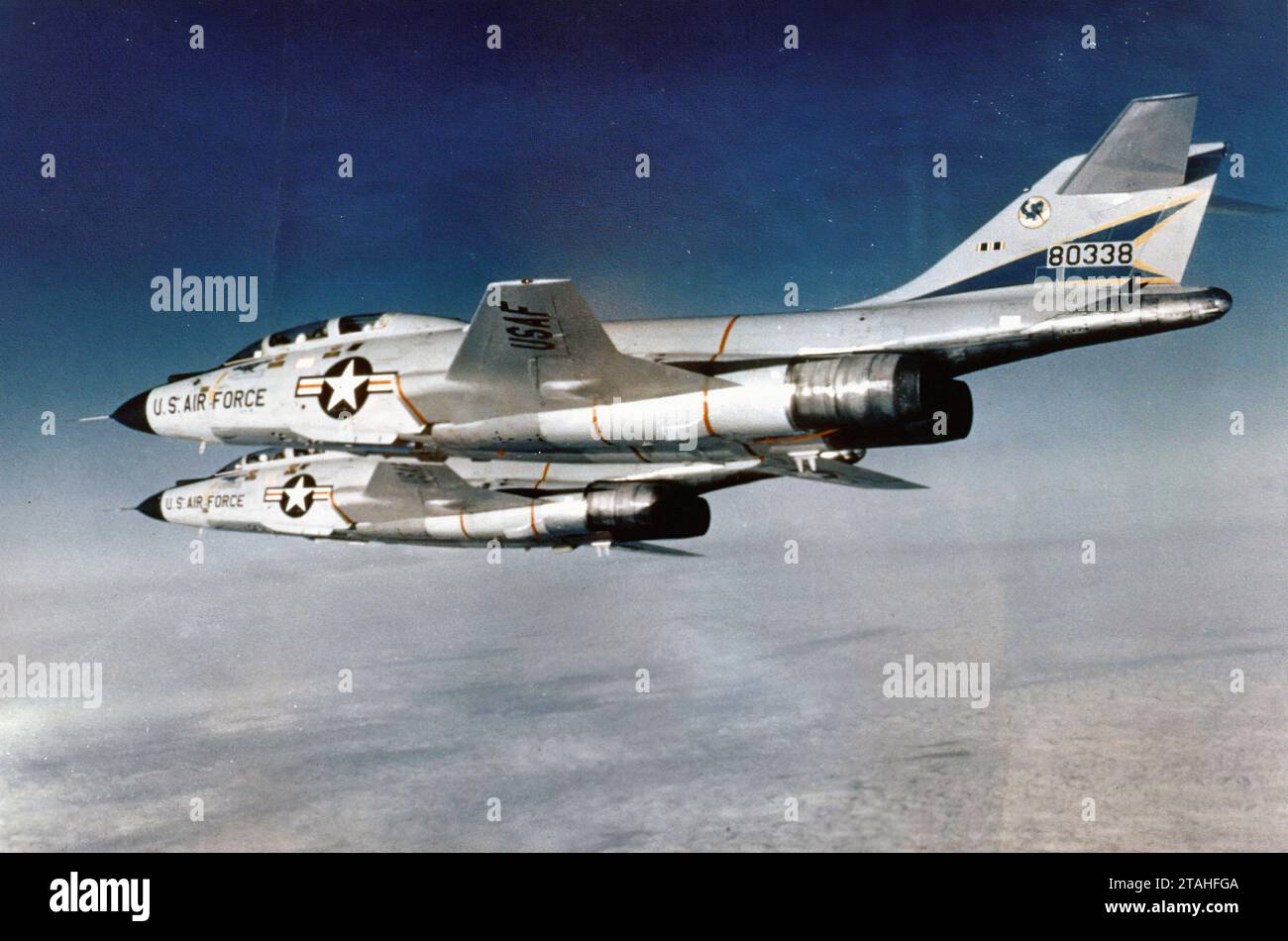 Airplane - McDonnell F-101 Stock Photo - Alamy
