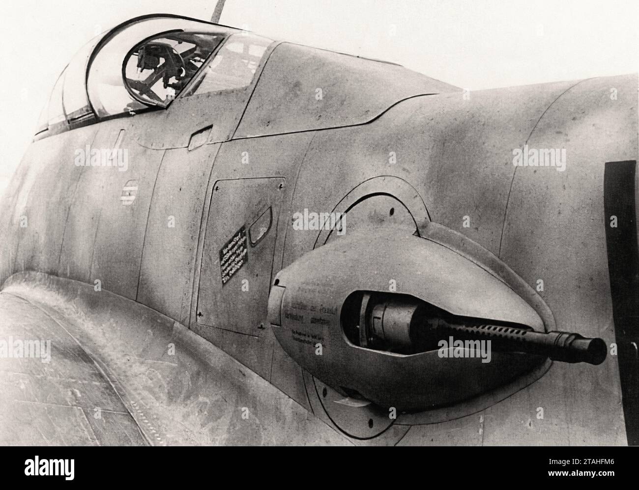 Airplane - Messerschmitt Me 210 side Stock Photo - Alamy