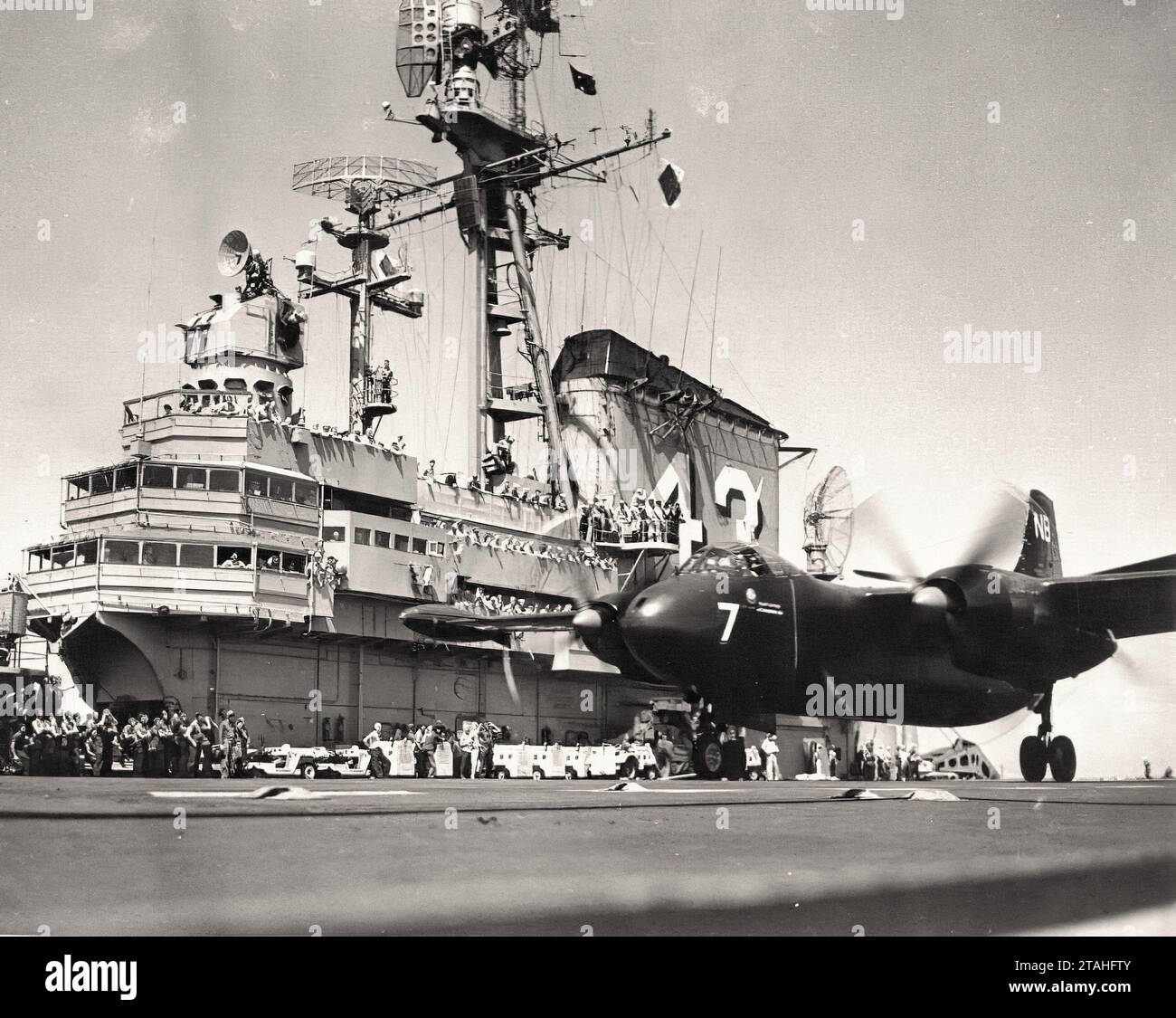 Airplane - North American AJ-2 Savage VC-5 Stock Photo - Alamy