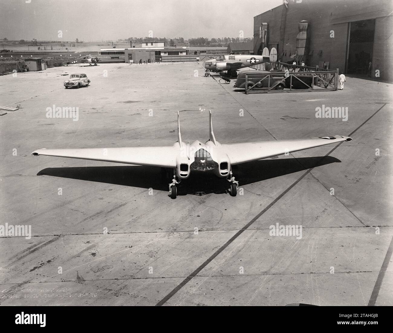 Airplane - Northrop XP-79B 00001 Stock Photo - Alamy