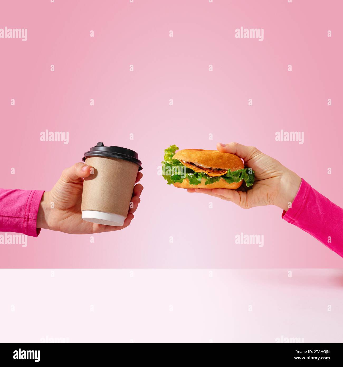 Mcdonalds coffee menu hi-res stock photography and images - Alamy