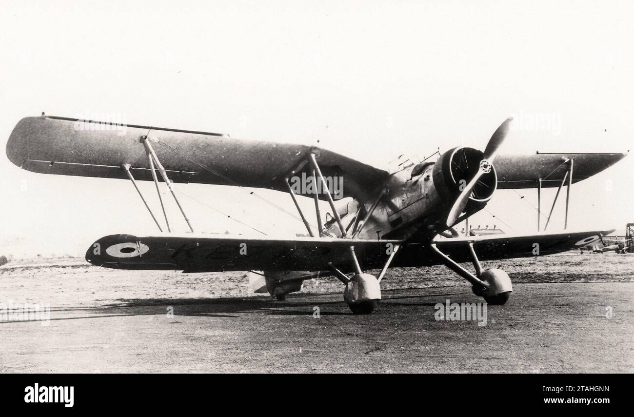 Airplane - Parnall G4 31 Stock Photo - Alamy