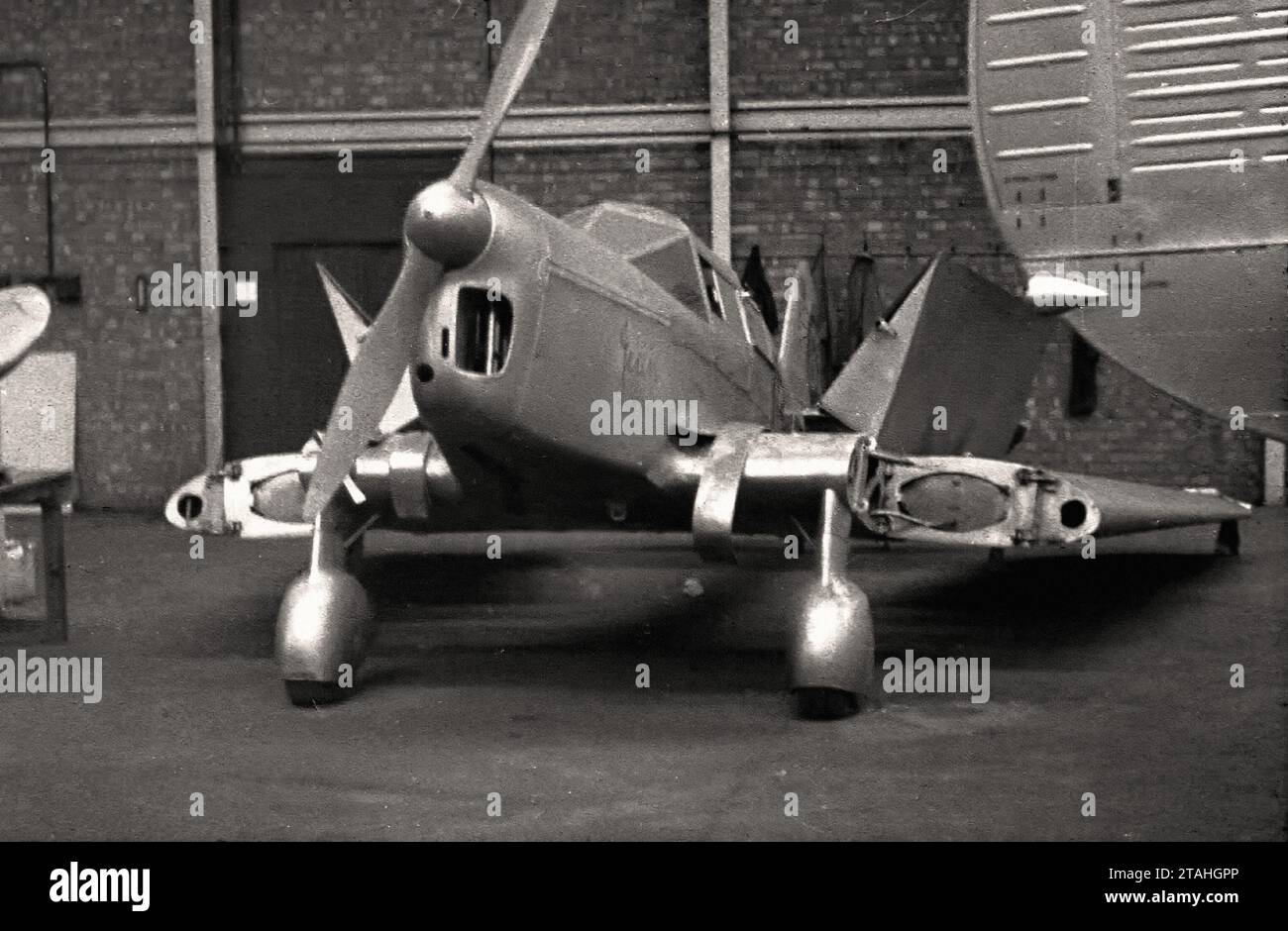 Airplane - Percival D.3 Gull Six G-ADPR 00001 Stock Photo - Alamy
