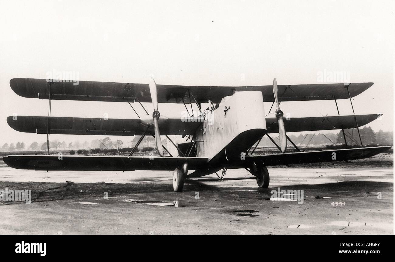 Airplane - Parnall Possum 1926 Stock Photo - Alamy