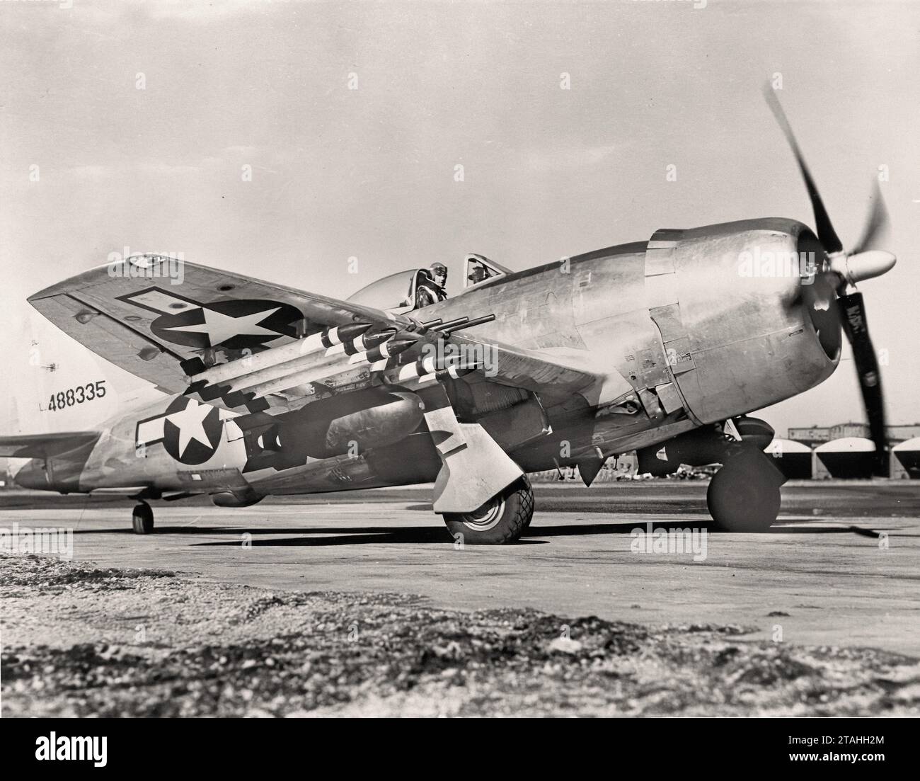 Airplane - Republic P-47N 00001 Stock Photo - Alamy