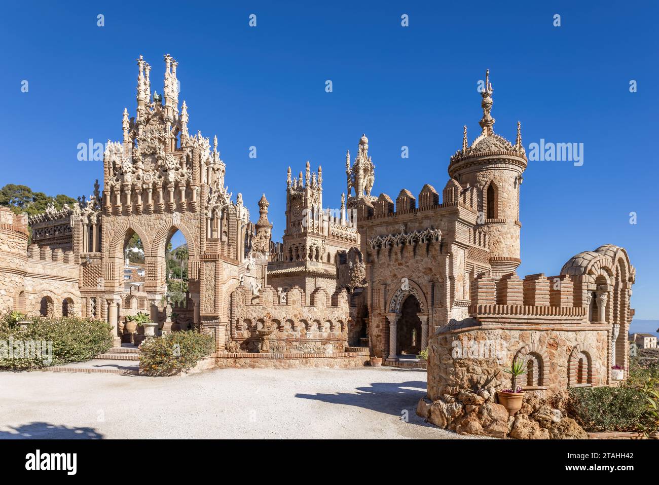 Benalmádena, Spain - November 25, 2023: Castillo de Colomares, monument ...