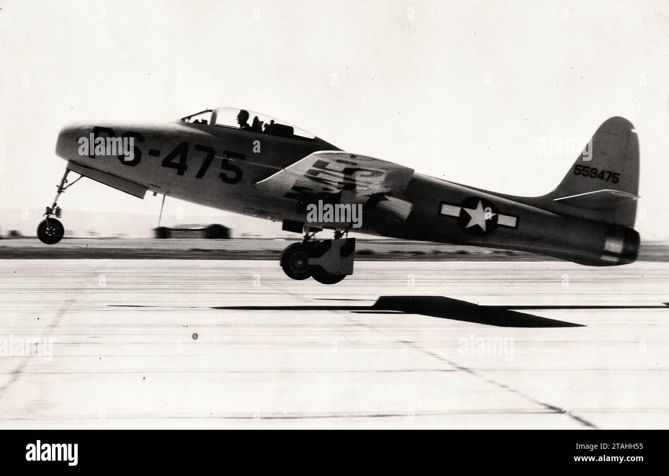 Airplane - Republic XF-84 00001 Stock Photo - Alamy