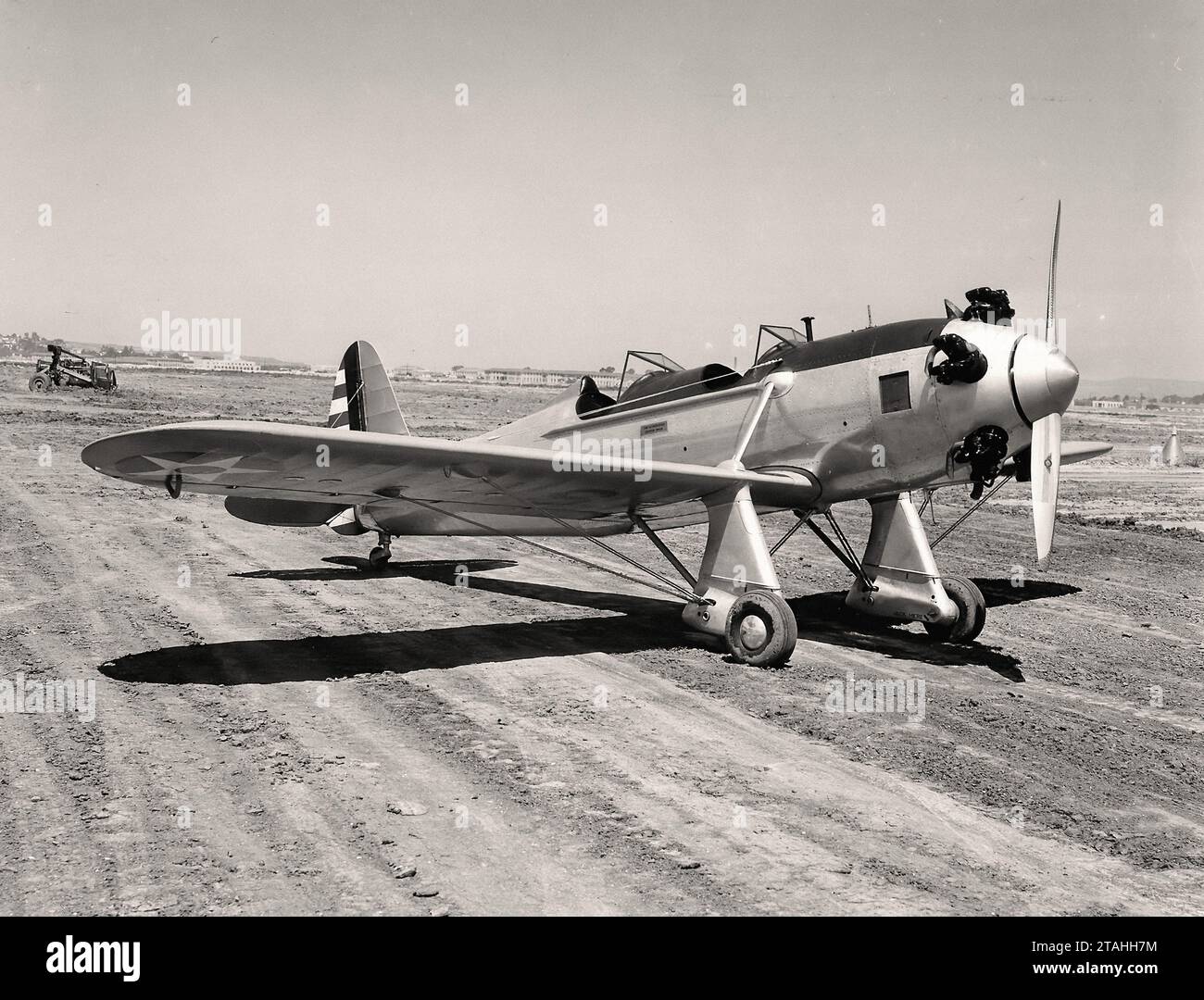 Airplane - Ryan PT-21 Stock Photo - Alamy