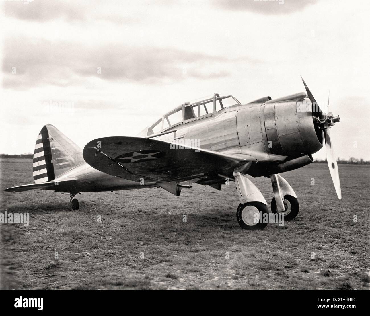 Airplane - Seversky P-35A 00001 Stock Photo - Alamy