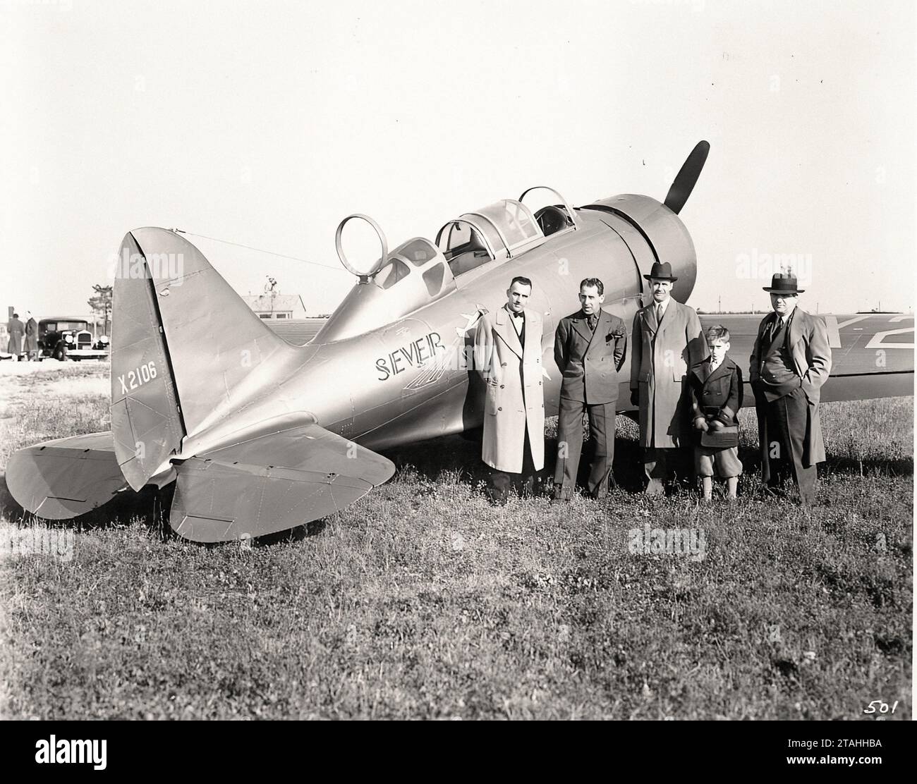 Airplane - Seversky SEV-3M Wright R-1820 1937 Stock Photo - Alamy