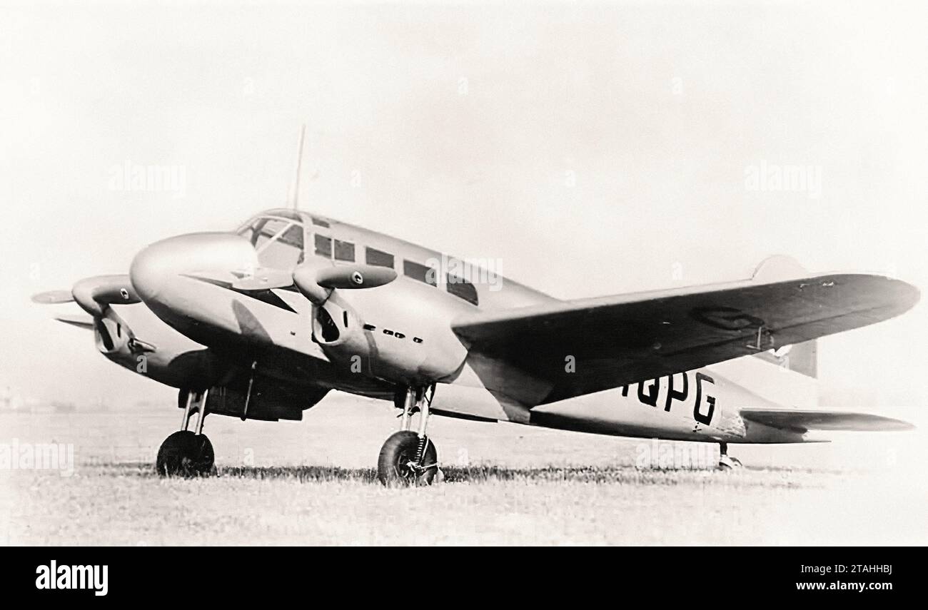 Airplane - Siebel Fh 104 Hallore Stock Photo - Alamy