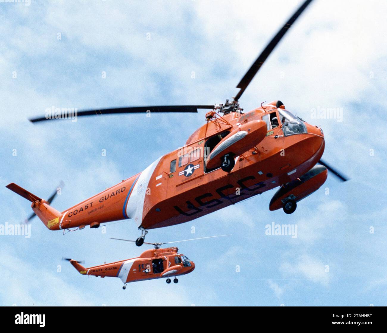 Airplane - Sikorsky HH-52s have been painted in high visibility colors ...