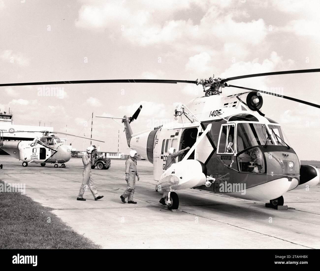 Airplane - Sikorsky HH52 1965 (USCG Stock Photo - Alamy